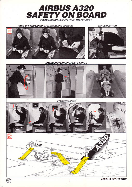Airline Safety Card For airbus industrie airbus a320.jpg