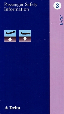 AIRLINE SAFETY CARDS FROM AIRLINES WORLDWIDE