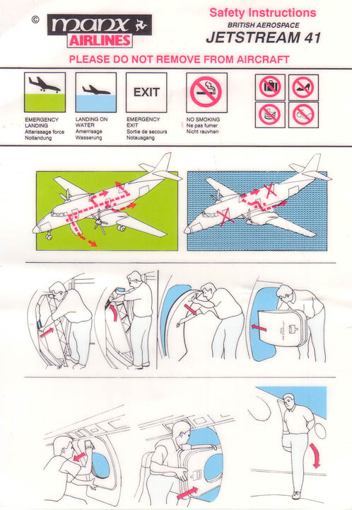 Airline Safety Card For manx airlines jetstream 41.jpg