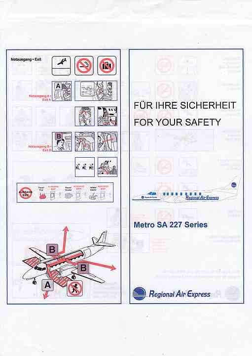 Airline Safety Card For regional air express sa227 metro.jpg