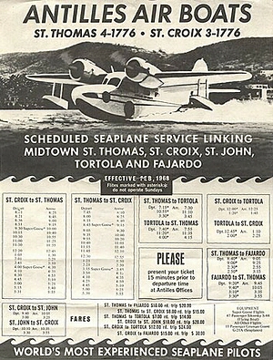 Airline Timetable Brochures for Vintage Airlines Of The Past