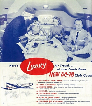 Airline Timetable Brochures for Vintage Airlines Of The Past