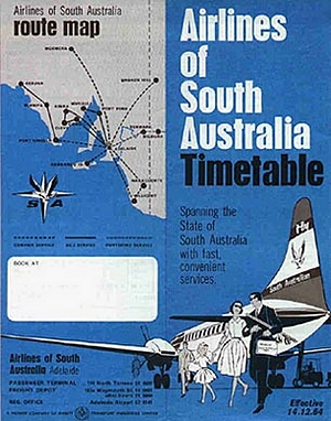 Airline Timetable Brochures for Vintage Airlines Of The Past